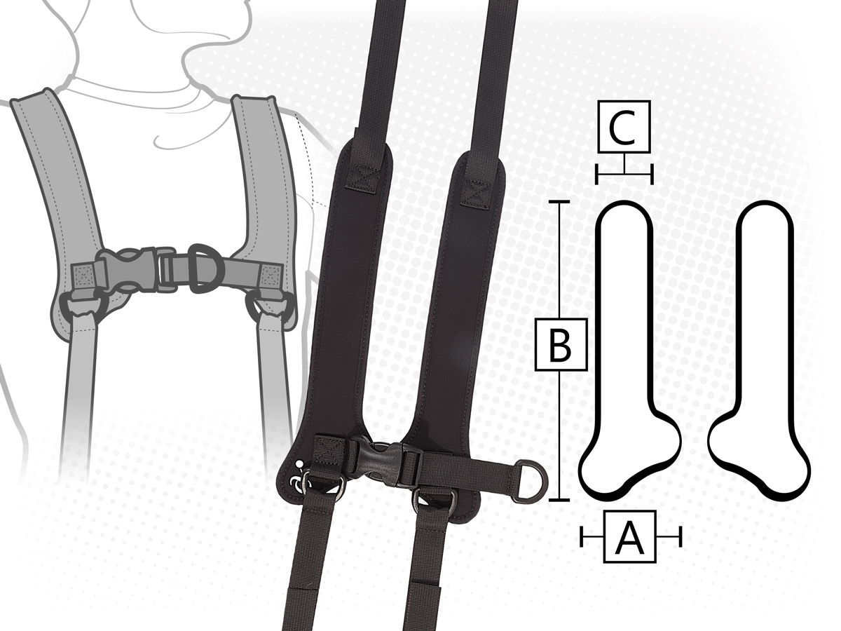 Stealth Positioning™ Straps (Chest/Backpack/H/Y Style Straps) | Stealth ...